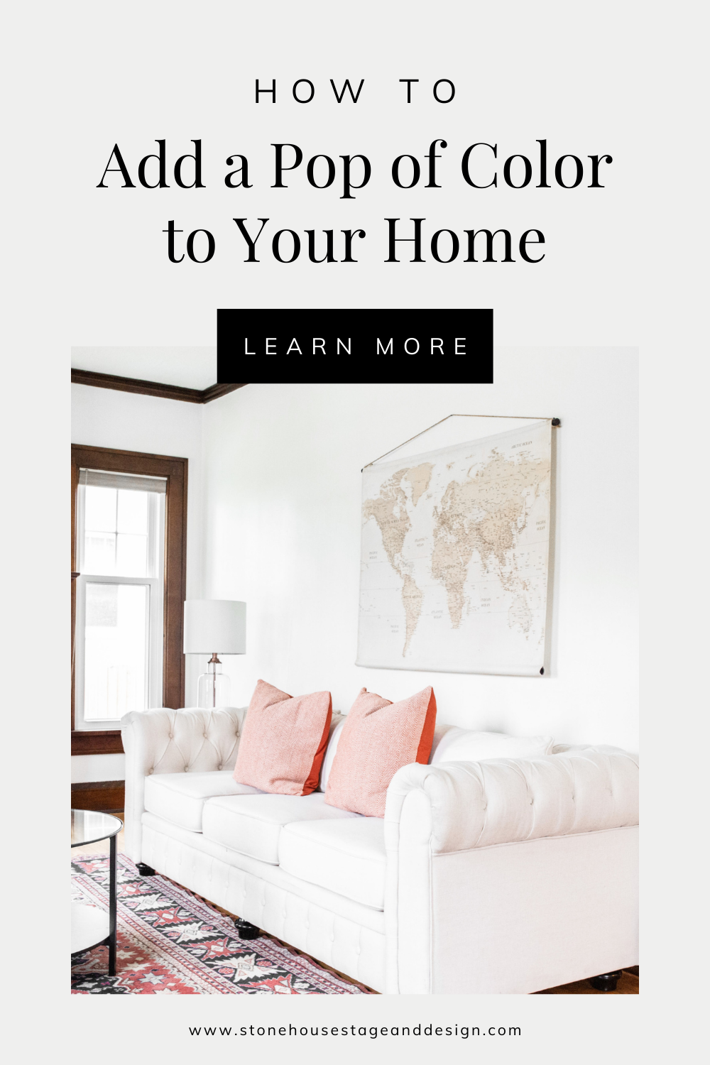 How to Add a Pop of Color to Your Home - Stone House Collective